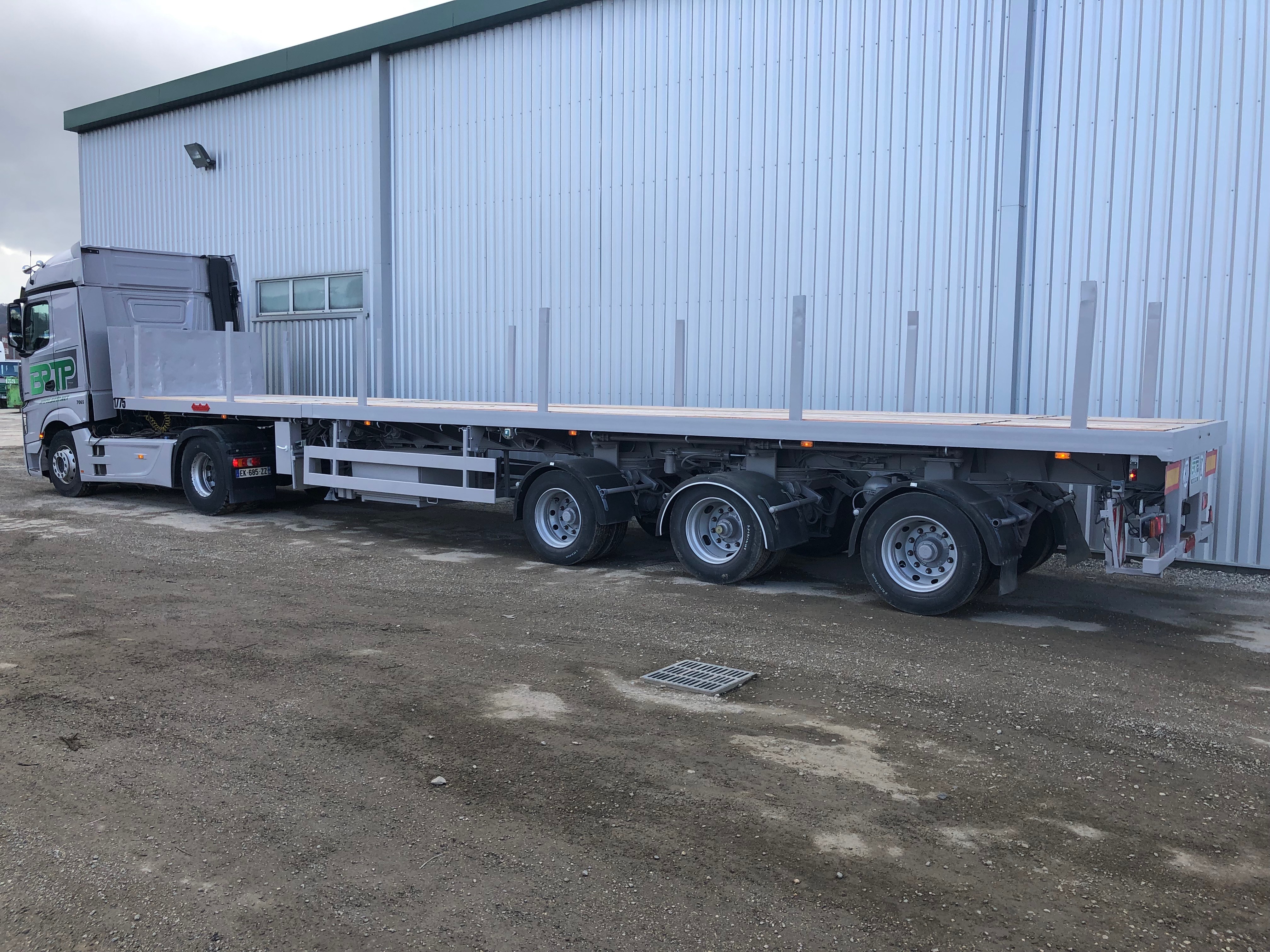 Plateau extensible & directionnel - BRTP